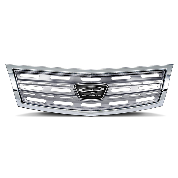 DoubleTake Grille, Phoenix, Slotted, Chrome/Chrome, Club Car Precedent ...